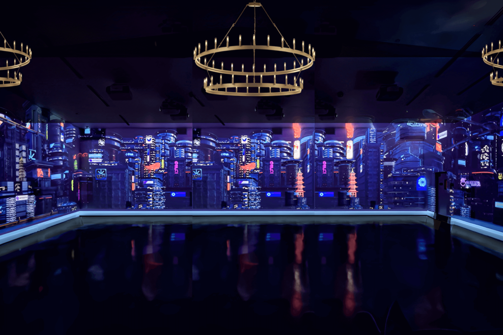 Loft Event Space with Projection Mapping - EVENT SPACES NEW YORK